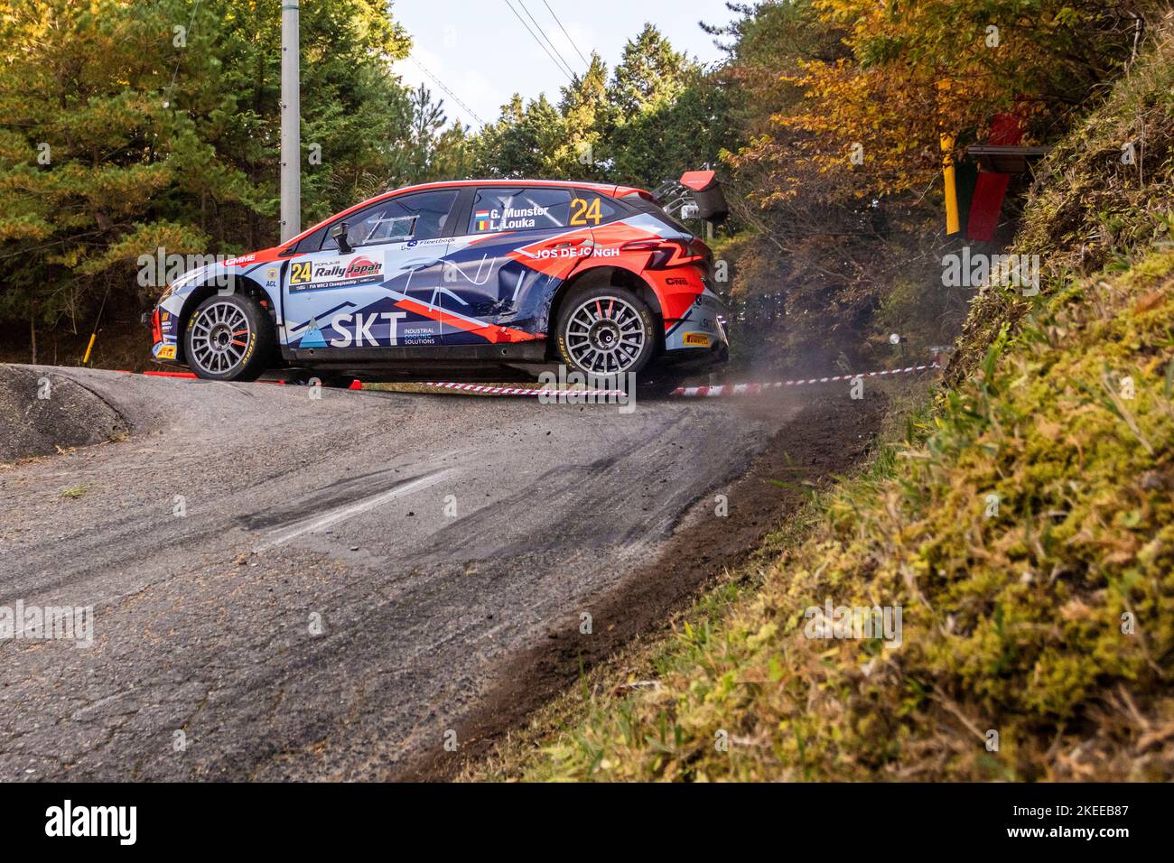 24 MUNSTER Gregoire (lux), LOUKA Louis (bel), Hyundai i20N, action ...