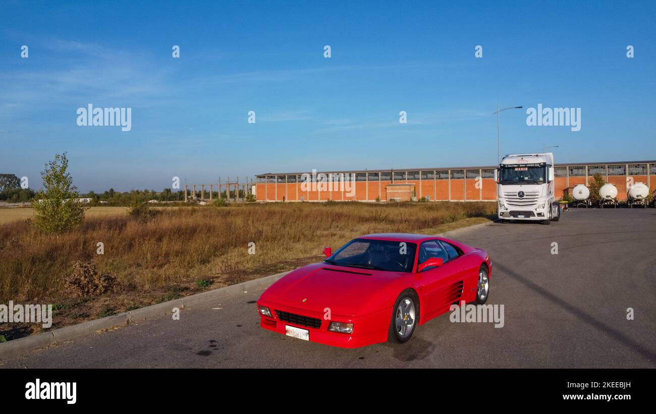 Ferrari 348 GTB modified from the 348 TB, the 348 GTB was a two-seater ...