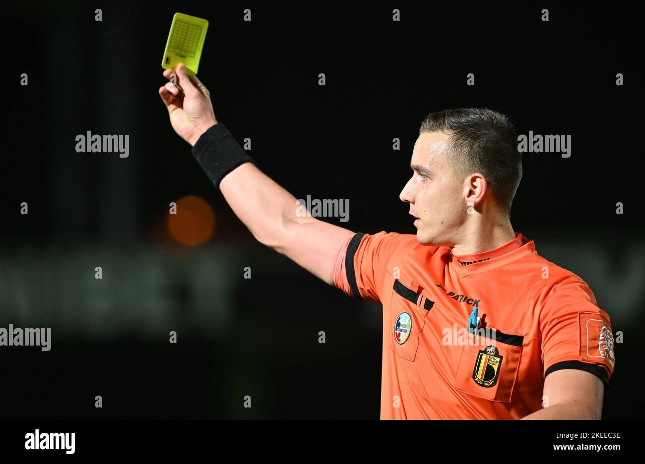 Roeselare, Belgium. 11th Nov 2022, Referee Michiel Allaerts pictured ...