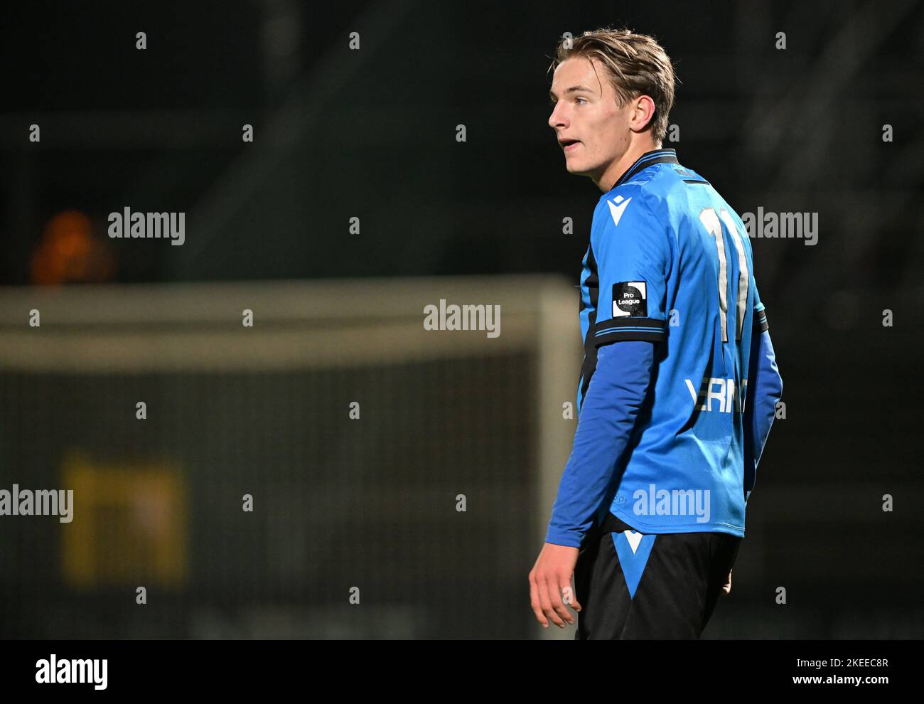Roeselare, Belgium. 11th Nov 2022, Romeo Vermant (11) of Club NXT ...