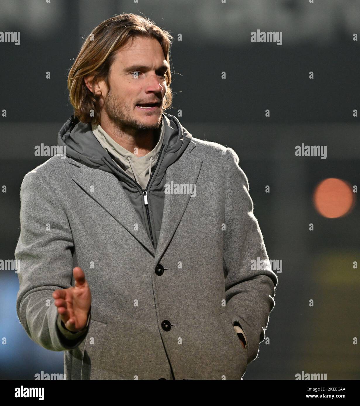 Roeselare, Belgium. 11th Nov 2022, Head Coach Guillaume Gillet of RSCA ...