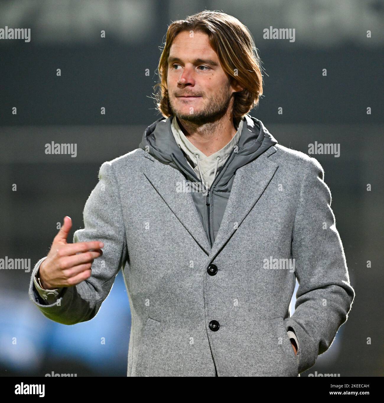 Roeselare, Belgium. 11th Nov 2022, Head Coach Guillaume Gillet of RSCA ...