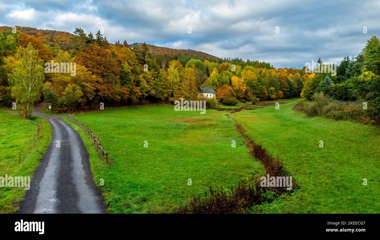 Small Autumn Walk through the beautiful nature of Schmalkalden ...