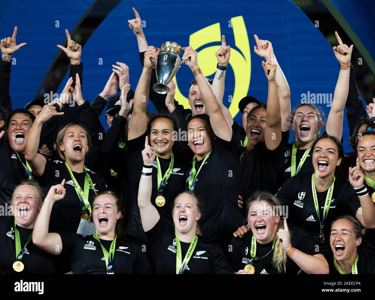 Women's rugby union world cup trophy hi-res stock photography and ...