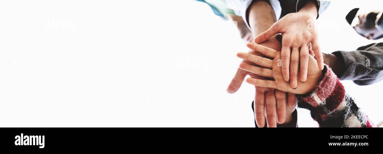 Inclusion diversity hands hi-res stock photography and images - Alamy