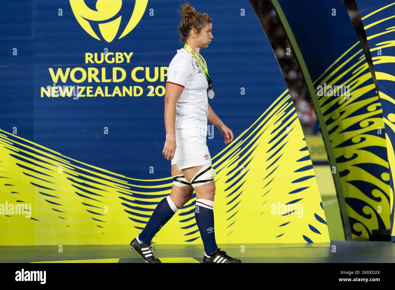 England captain Sarah Hunter looks dejected after defeat to New Zealand ...