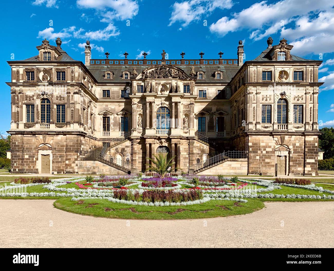 Flowers in garden dresden germany hi-res stock photography and images ...