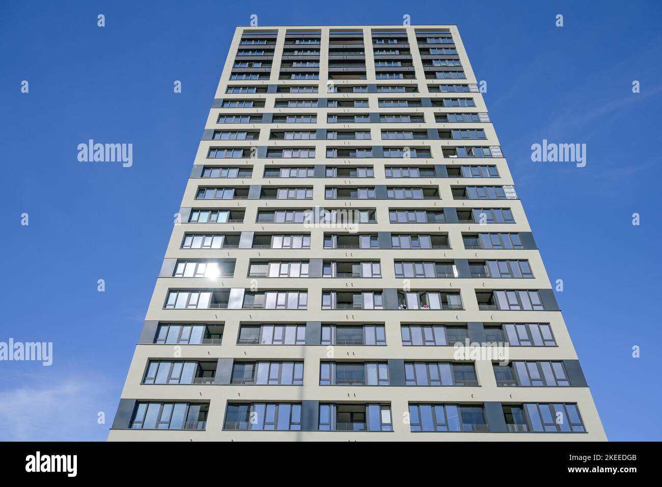 Wohnhochhaus der HOWOGE, Liese, Frankfurter Allee 218, Lichtenberg ...