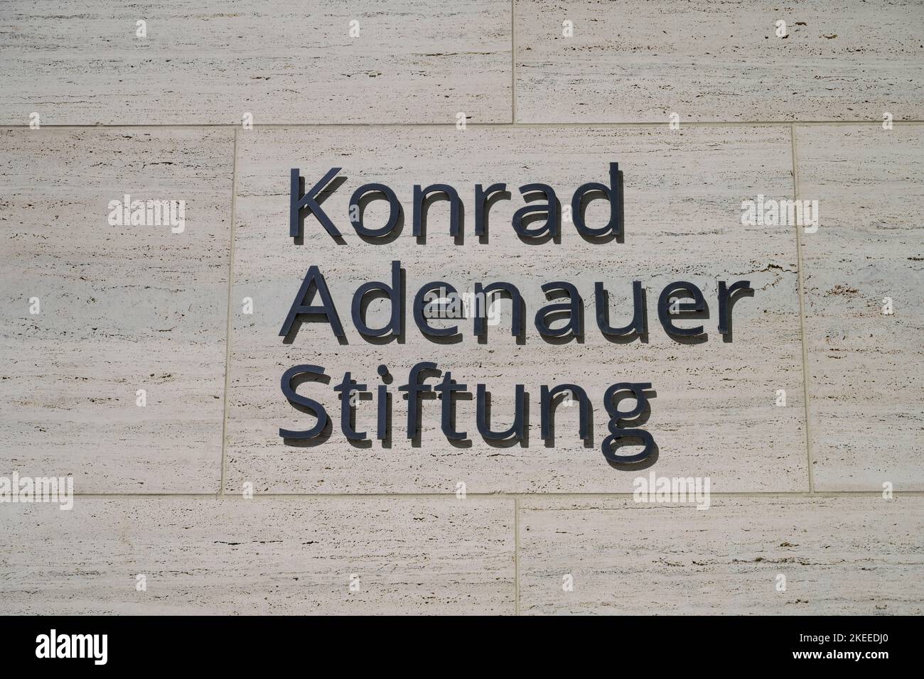 Logo konrad adenauer stiftung hi-res stock photography and images - Alamy