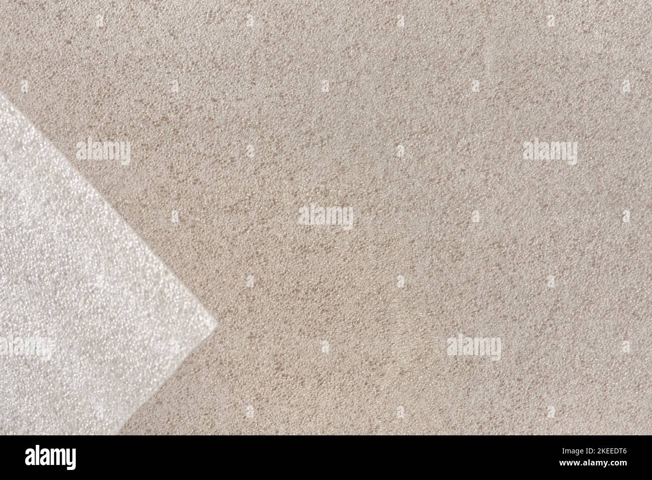 Texture of soft film for packaging close-up. The texture of the ...