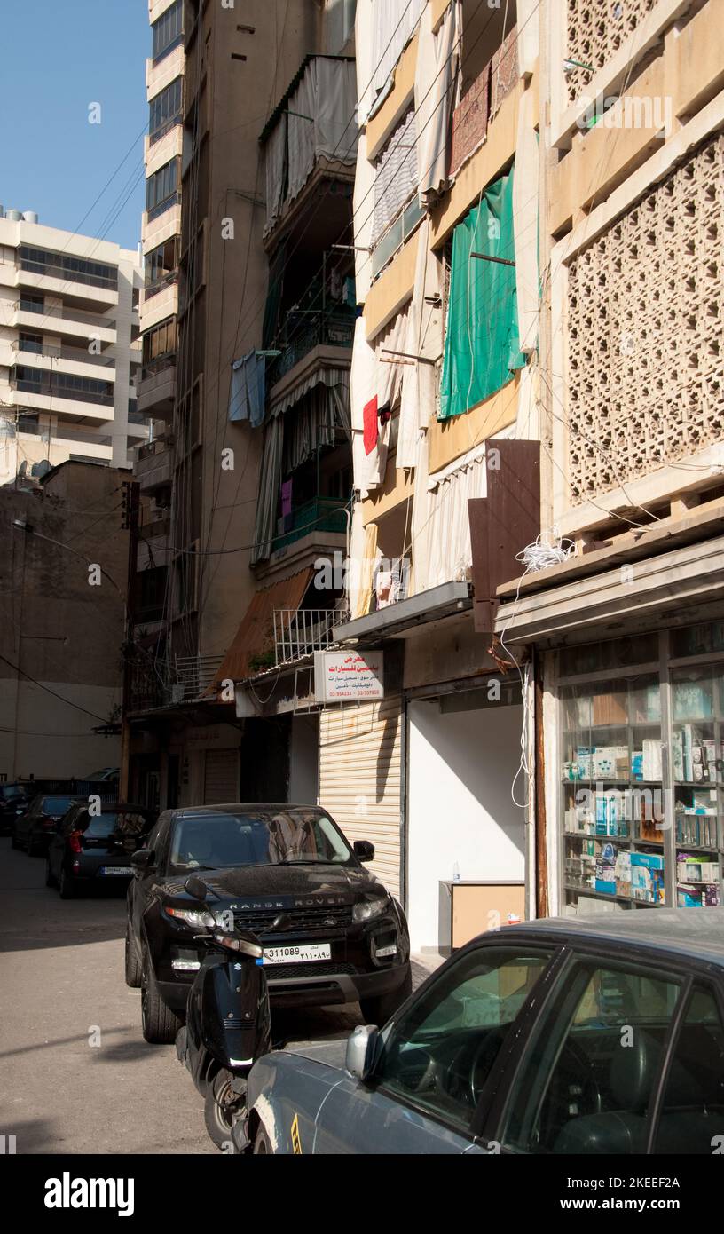 Street scene, Beirut, Lebanon, Midde East Stock Photo - Alamy