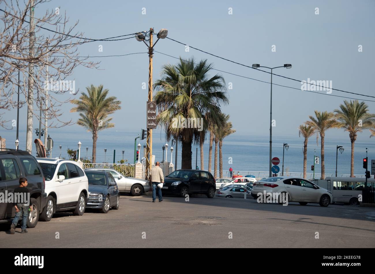 Corniche walkway hi-res stock photography and images - Alamy