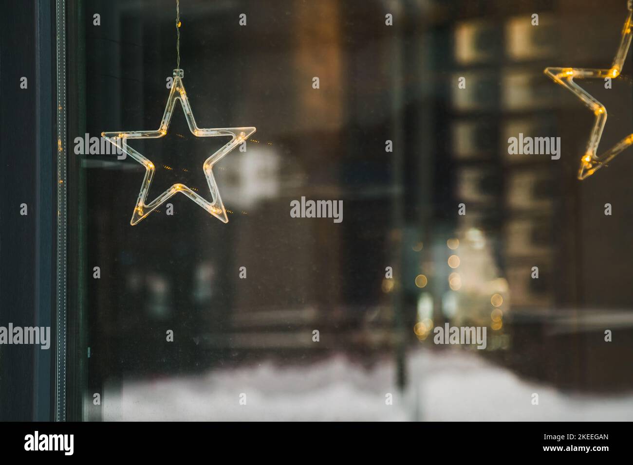 Decor star for lightning and decoration during winter time for ...