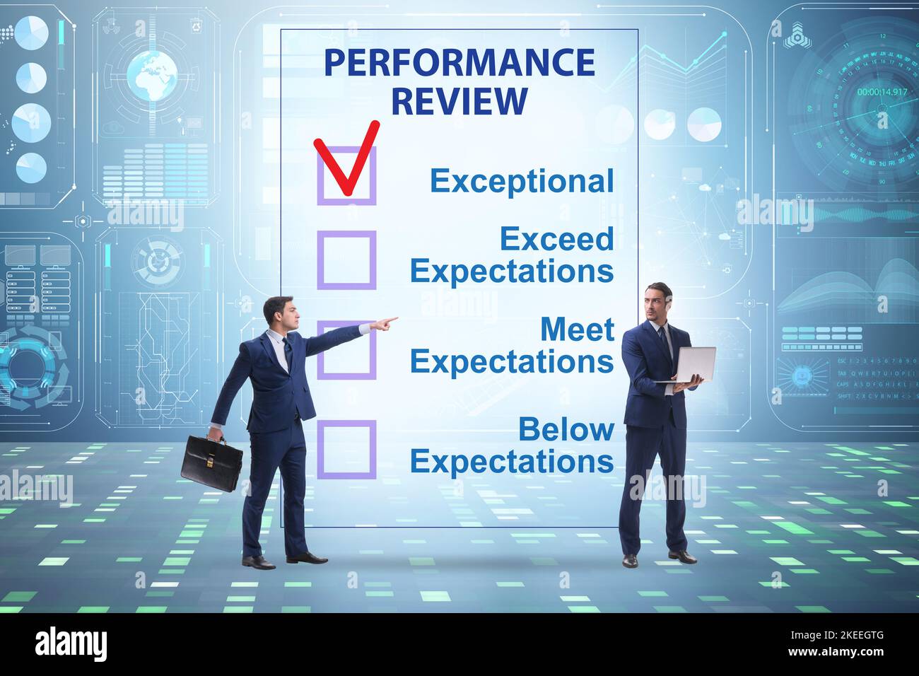 Employee annual performance review business concept Stock Photo - Alamy Employee annual performance review business concept Stock Photo - Alamy