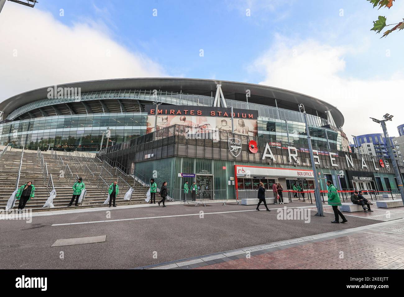 A general vow of the Emirates Stadium ahead of the Rugby League World ...