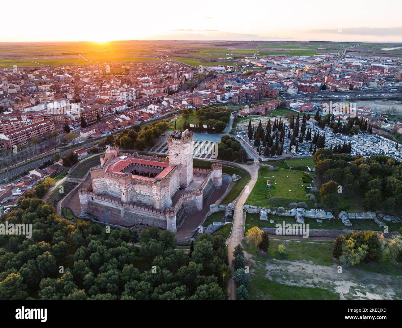 Castillo de la mota hi-res stock photography and images - Alamy