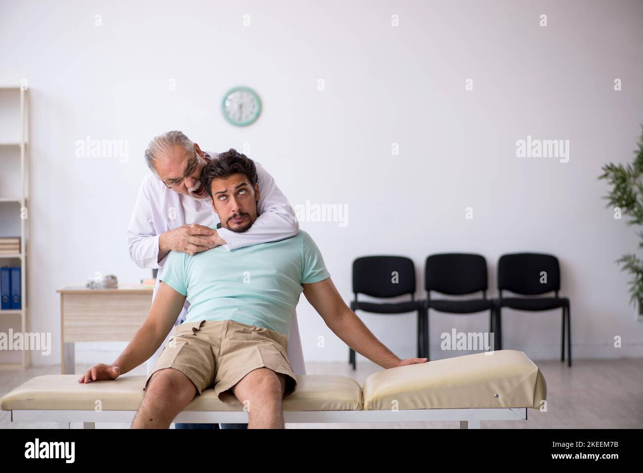 Angry patient old hi-res stock photography and images - Alamy