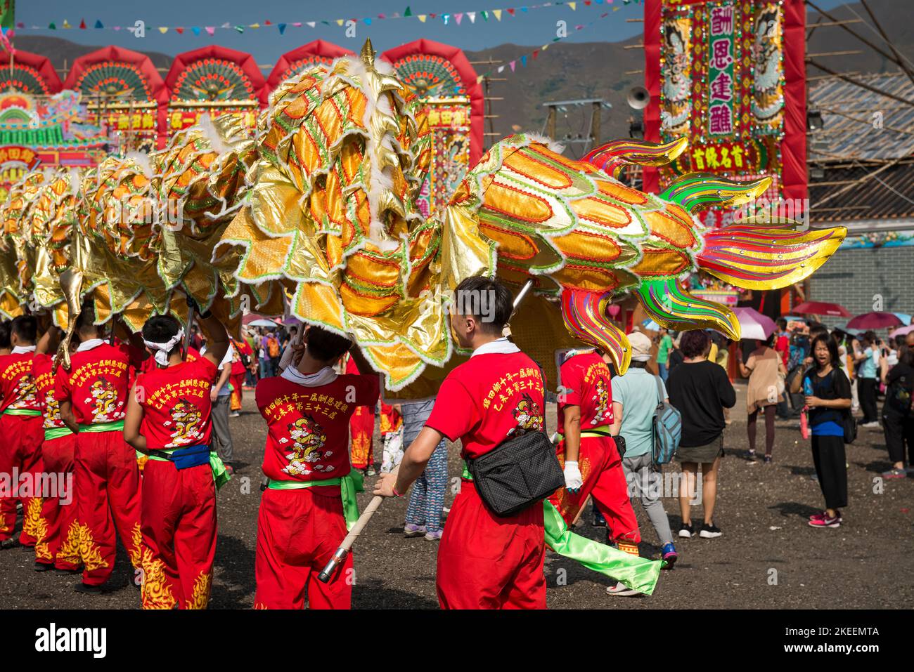 Chinese Dragon Tail Parade