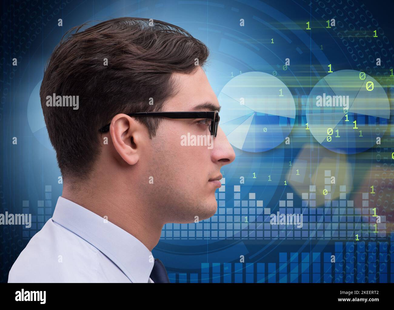 The cognitive computing and machine learning concept Stock Photo - Alamy