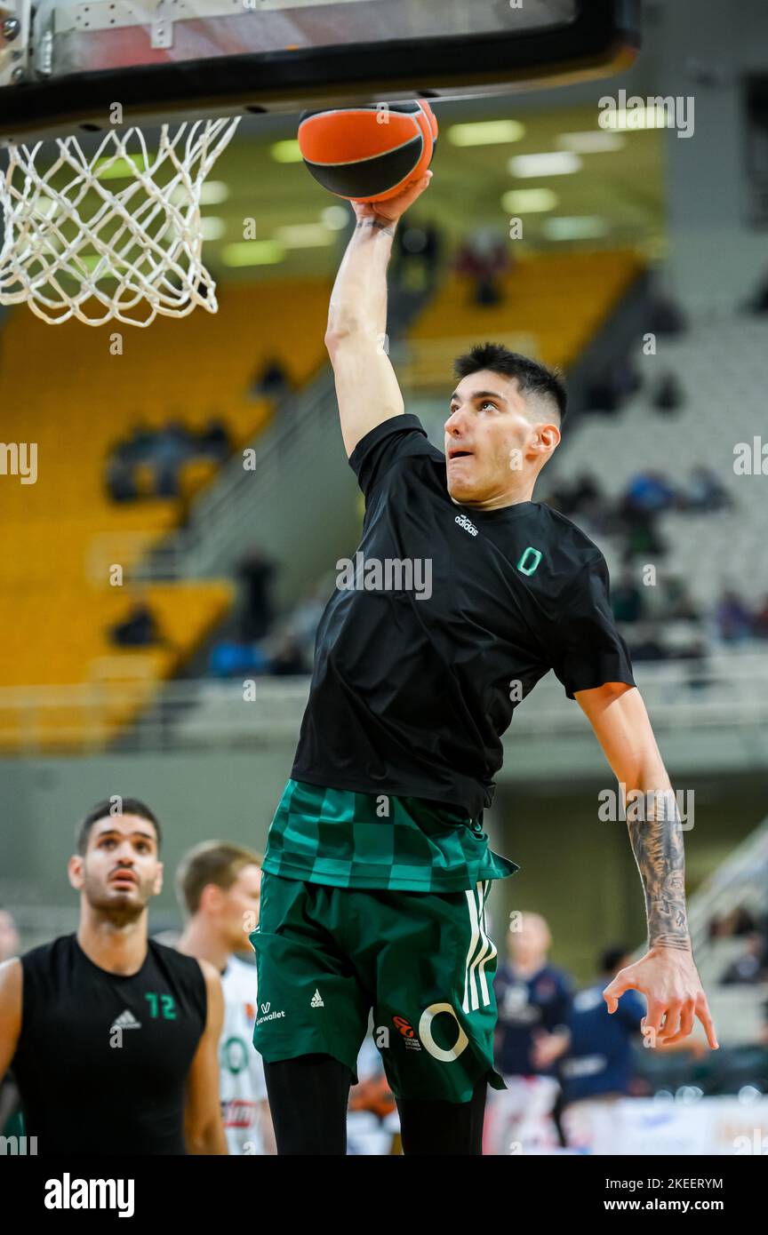 Athens, Lombardy, Greece. 11th Nov, 2022. 0 PANAGIOTIS KALAITZAKIS of ...