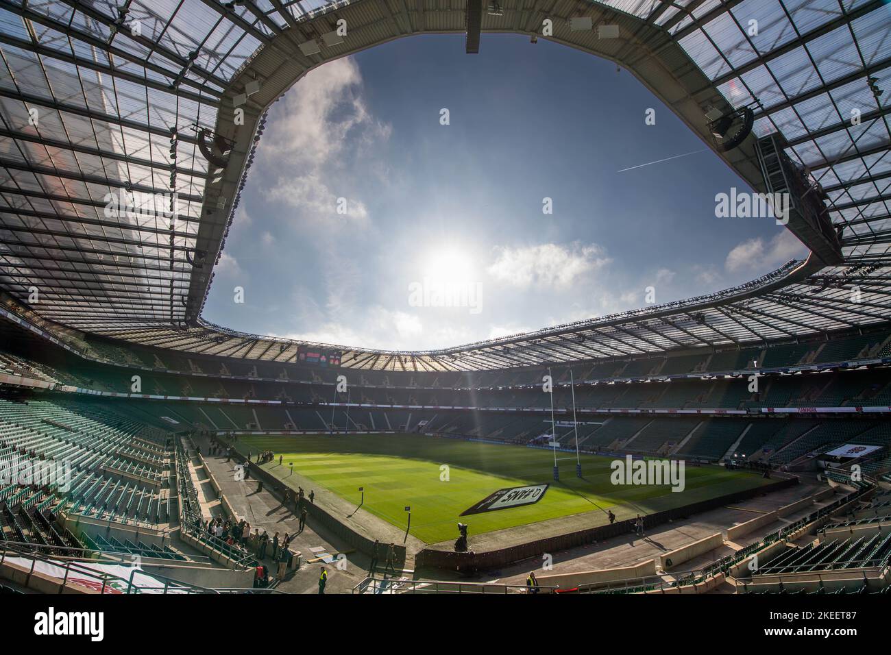 General view of Twickenham Stadium, ahead of the Autumn internationals ...