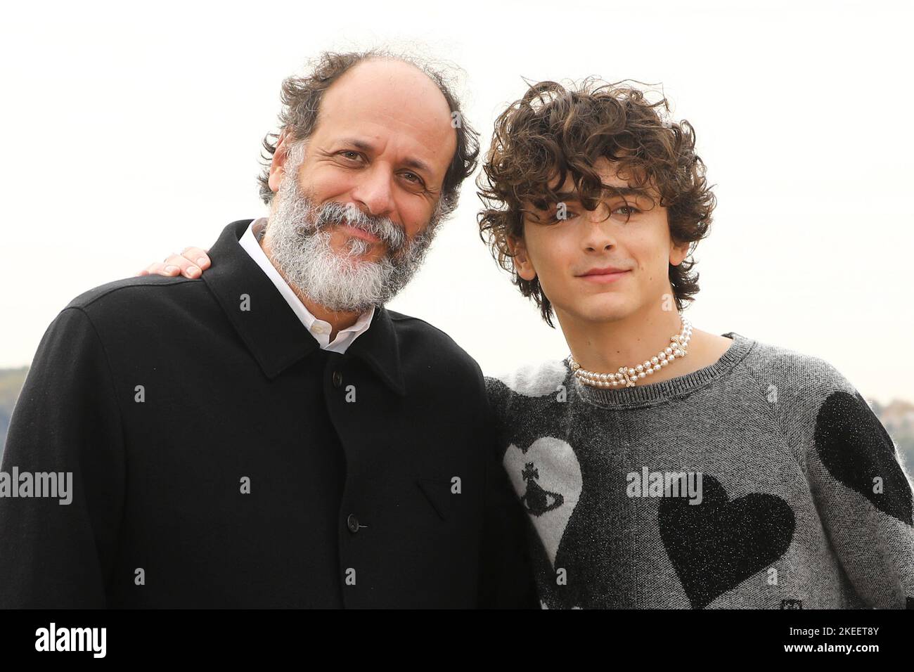 Rome, Italy. 12th Nov, 2022. Rome, hotel De la Ville, photocall film "Bones and all". Pictured ...