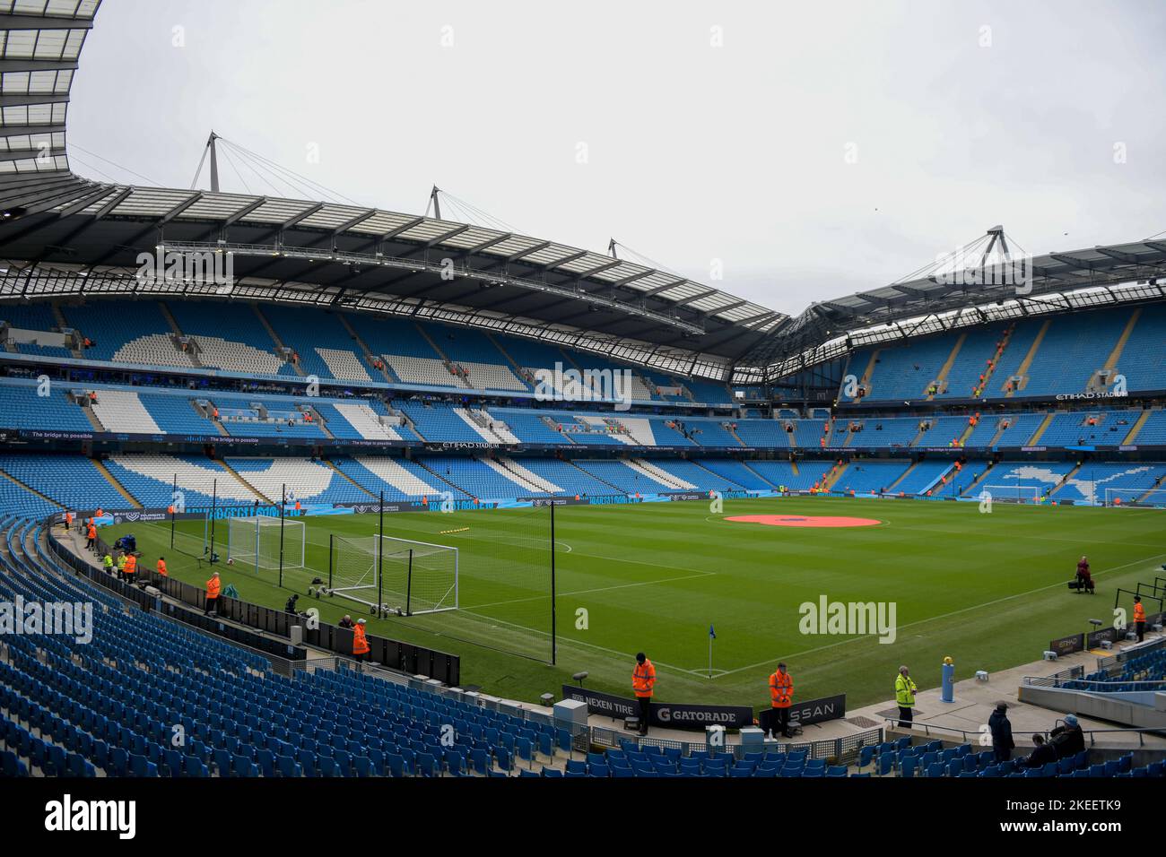 Etihad Stadium, Manchester, UK. 12th Nov, 2022. Premiership football, Manchester City versus ...