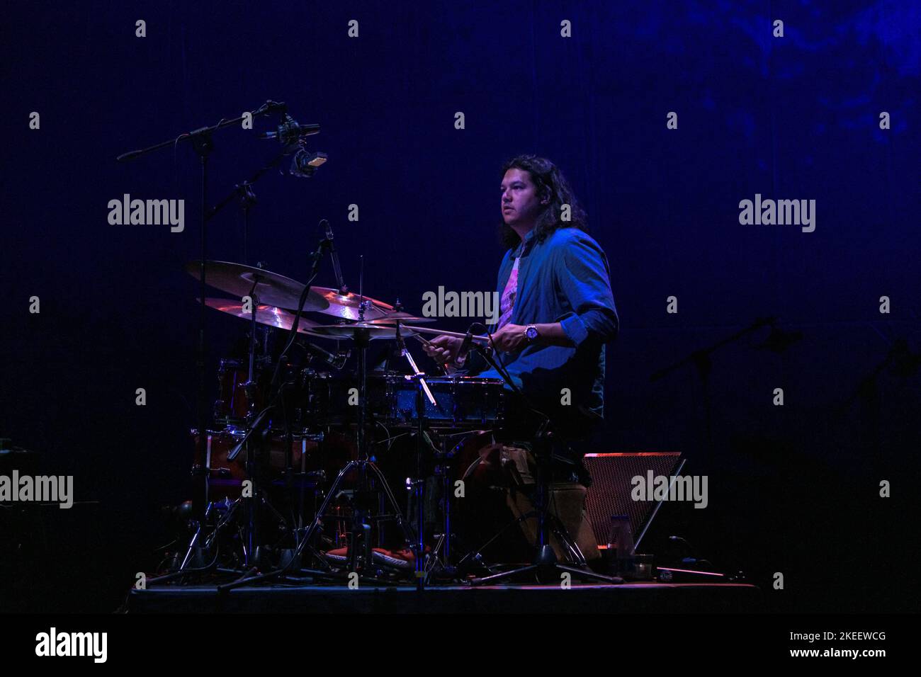 Sam Jones performs at the concert of Nubya Garcia of ‘Roma Jazz ...