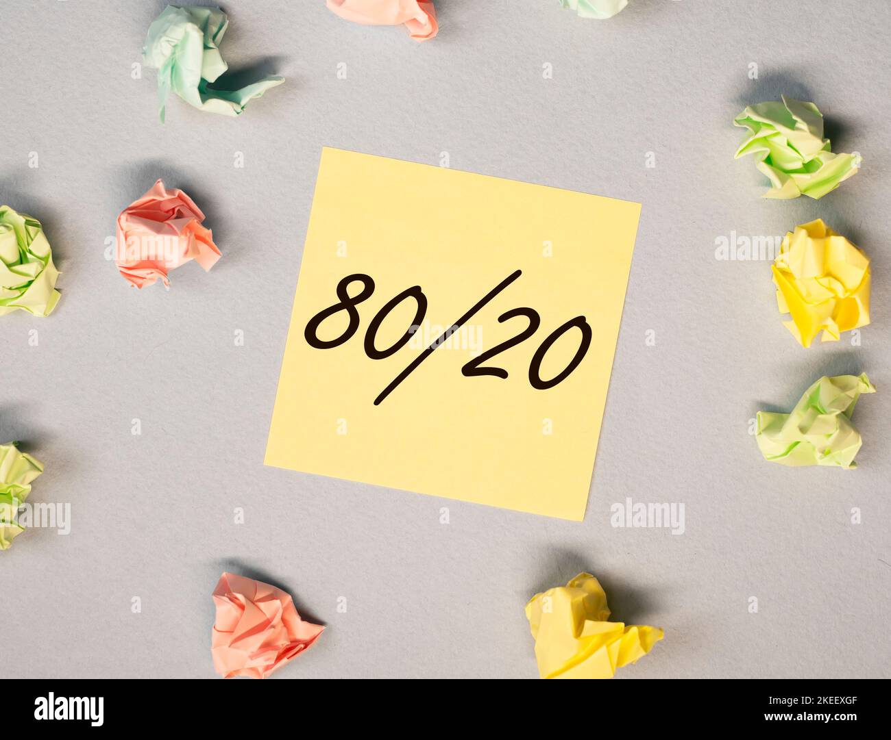20 80 rule hi-res stock photography and images - Alamy