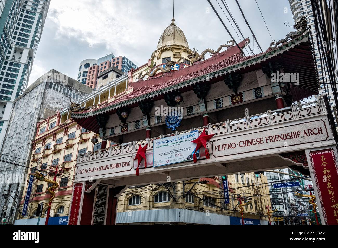 Chinese areas in philippines hi-res stock photography and images - Alamy