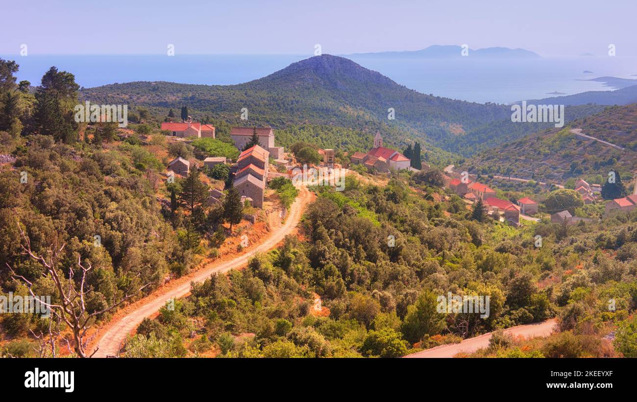 Velo Grablje, historic village on Hvar island in Croatia famous for ...