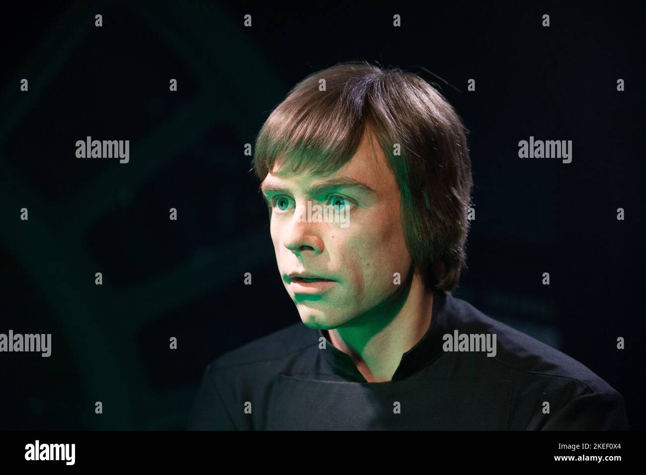 Luke Skywalker wax figure at Madame Tussaud's Stock Photo - Alamy