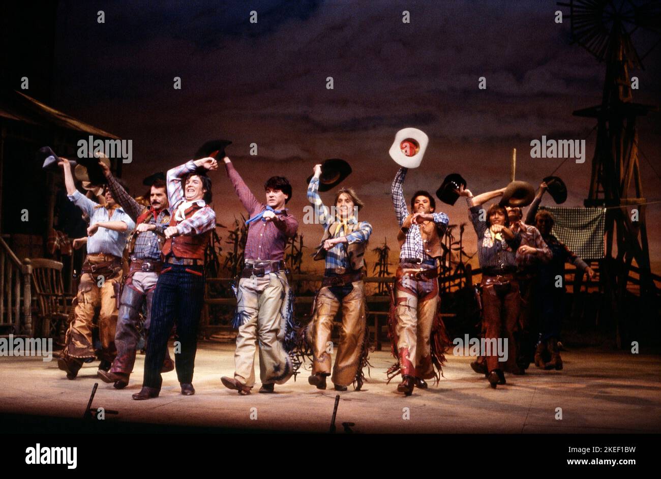 cowboys in OKLAHOMA! by Rodgers & Hammerstein at the Palace Theatre ...