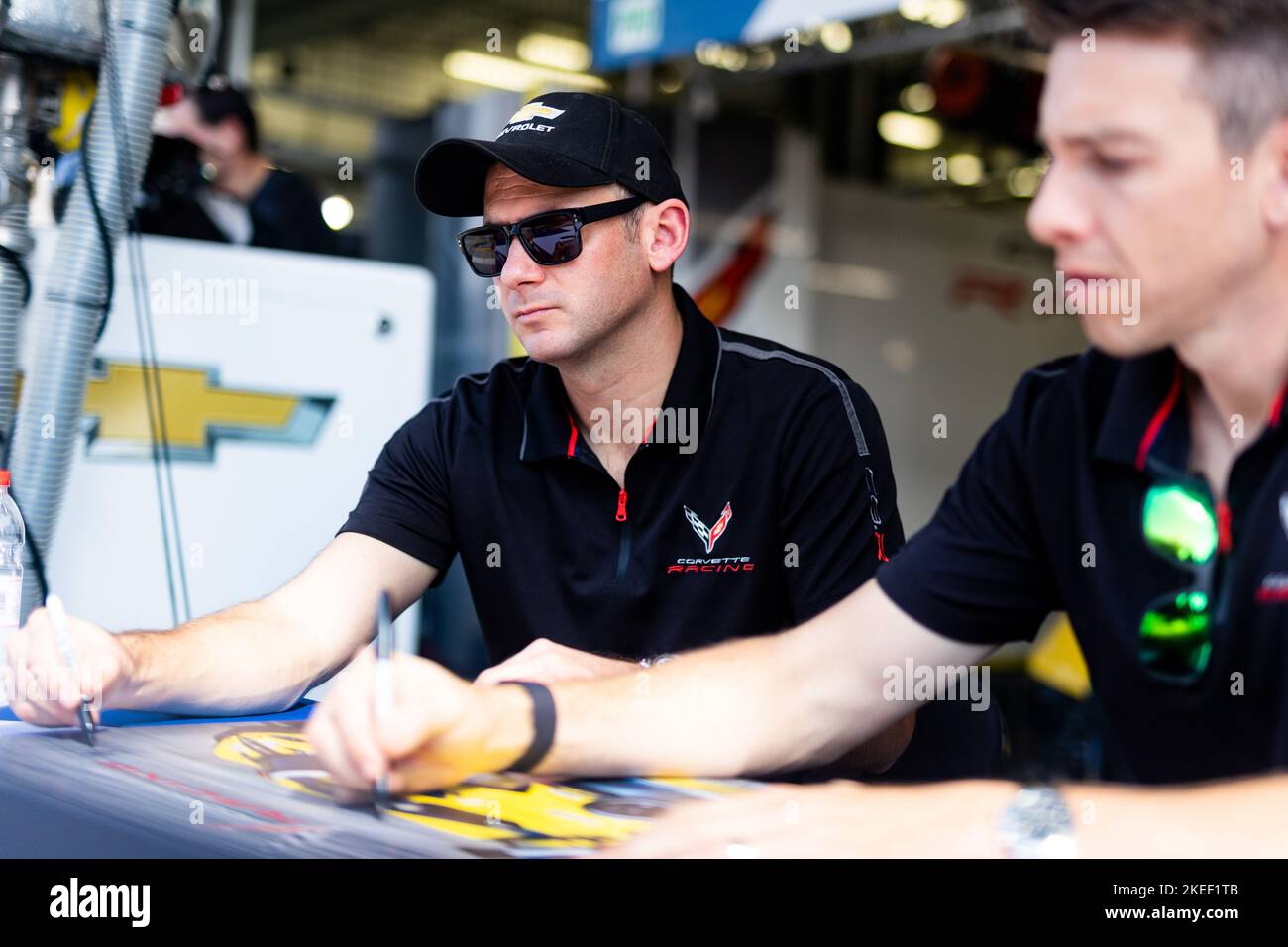 TANDY Nick (gbr), Corvette Racing, Chevrolet Corvette C8.R, portrait ...