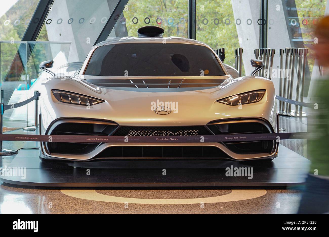 Mercedes-AMG Project One at the Mercedes-Benz Museum Stock Photo - Alamy