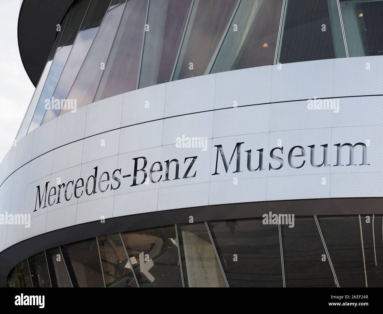 Mercedes-Benz Museum building in Stuttgart Stock Photo - Alamy