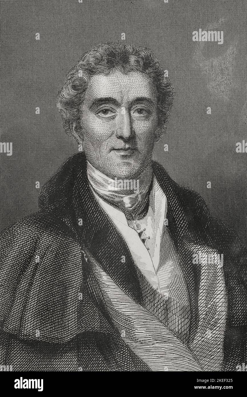 Arthur Colley Wellesley, 1st Duke of Wellington (1769-1852). British ...