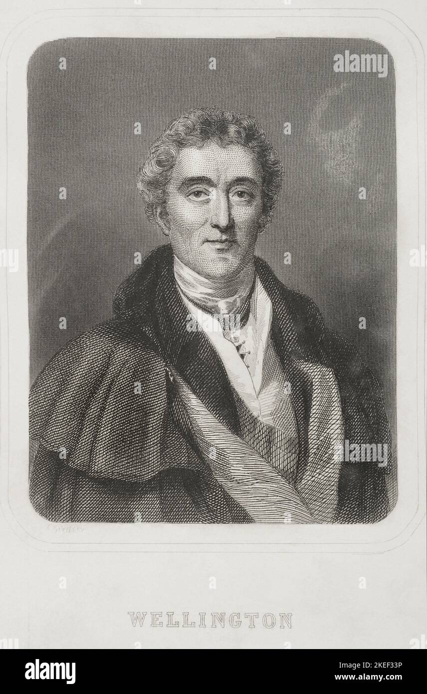 Arthur Colley Wellesley, 1st Duke of Wellington (1769-1852). British ...