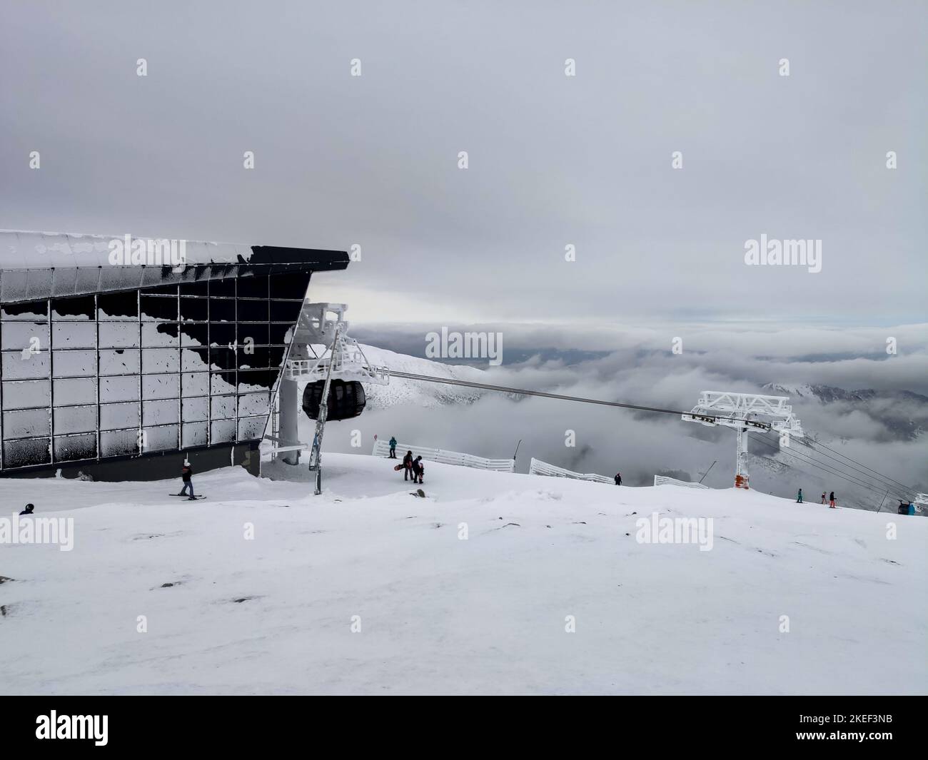 top station of jasna ski resort in Slovakia Stock Photo - Alamy