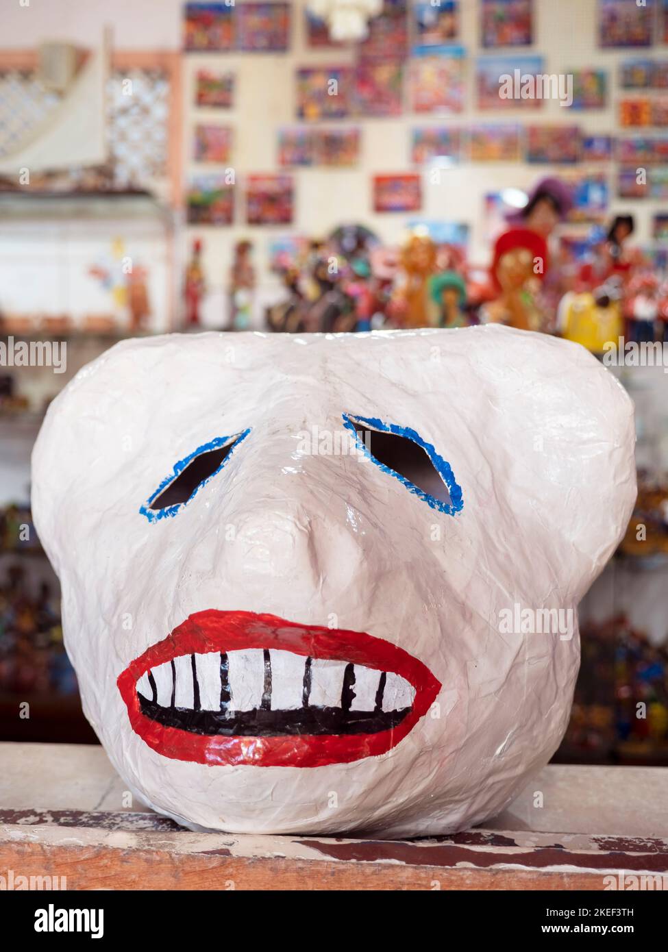 Pieces of Carnival Decoration made in Olinda, PE, Brazil Stock Photo ...