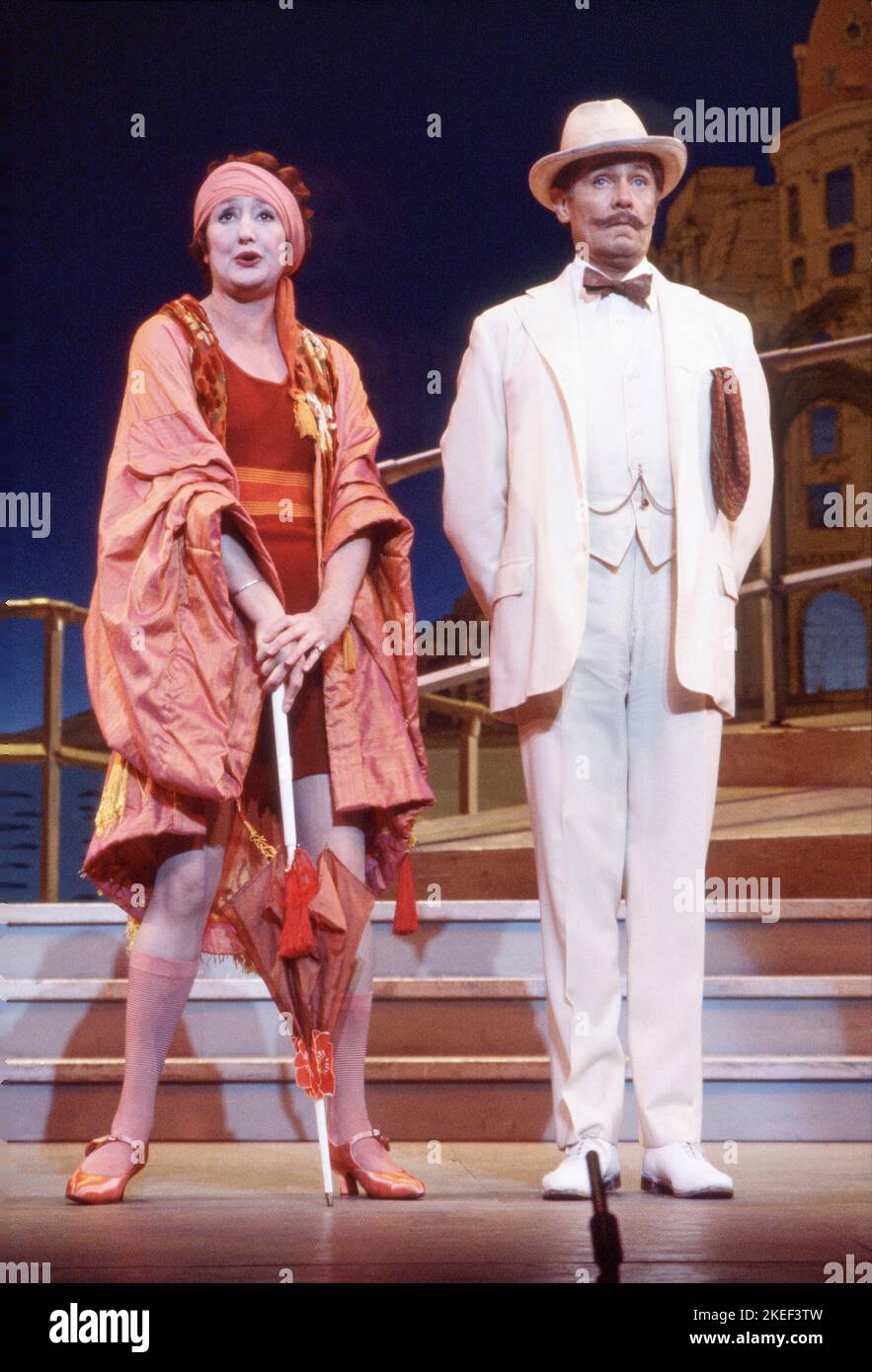 Anna Quayle (Madame Dubonnet), Derek Waring (Percival Browne) in THE ...