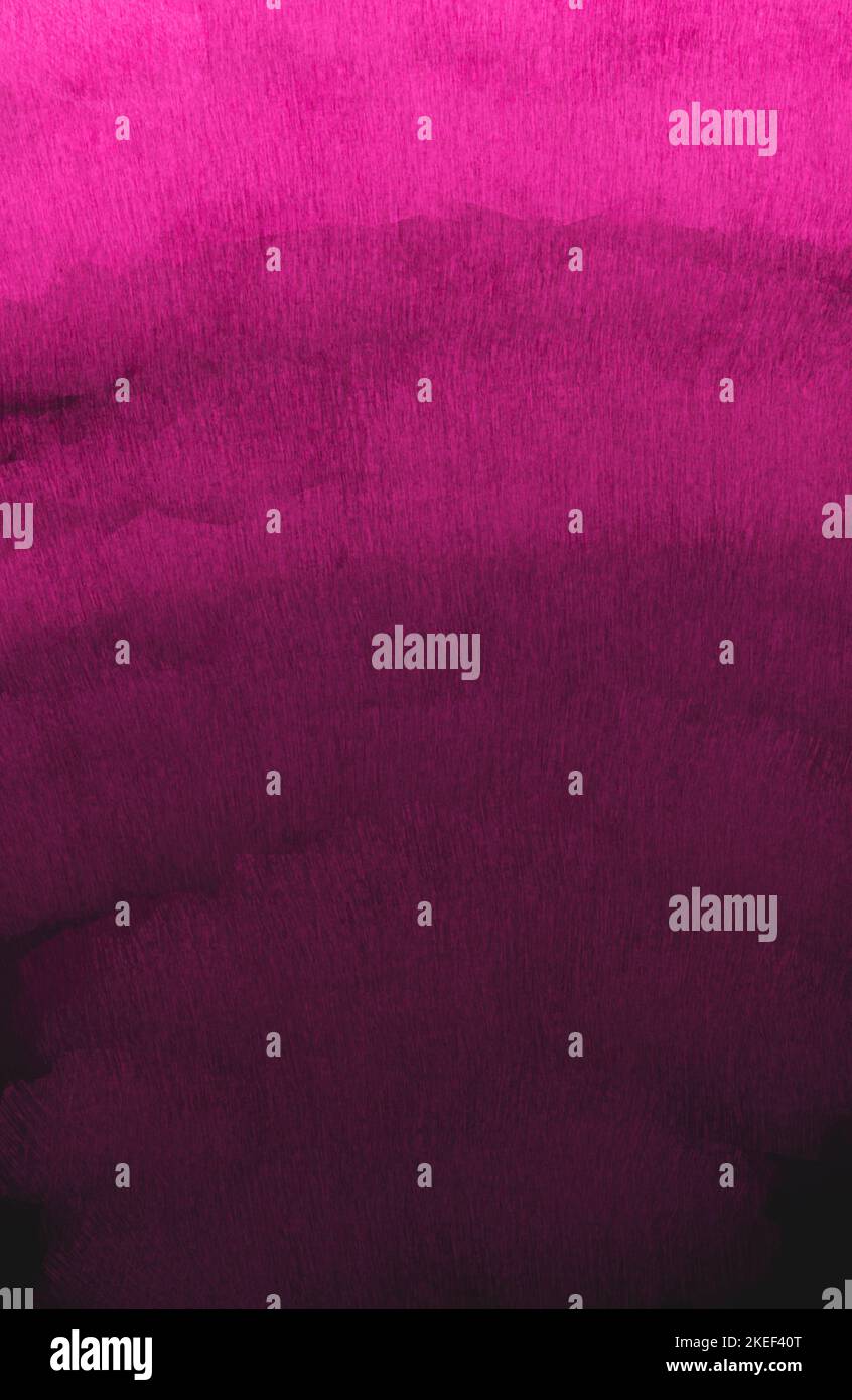 Blush pink watercolor fluid painting design card. Dusty rose and golden ...