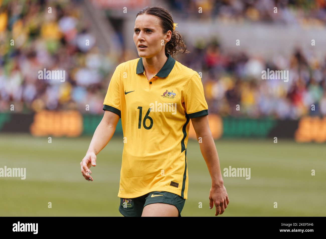 Matildas playing football hi-res stock photography and images - Alamy