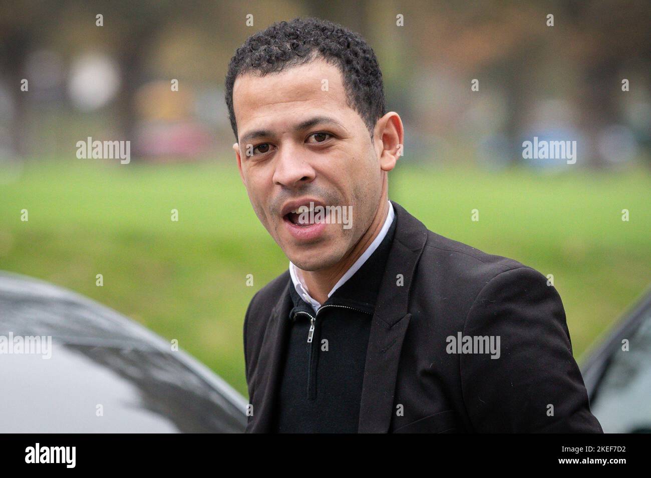 Liam Rosenior manager of Hull City arrives at The MKM Stadium ahead of ...