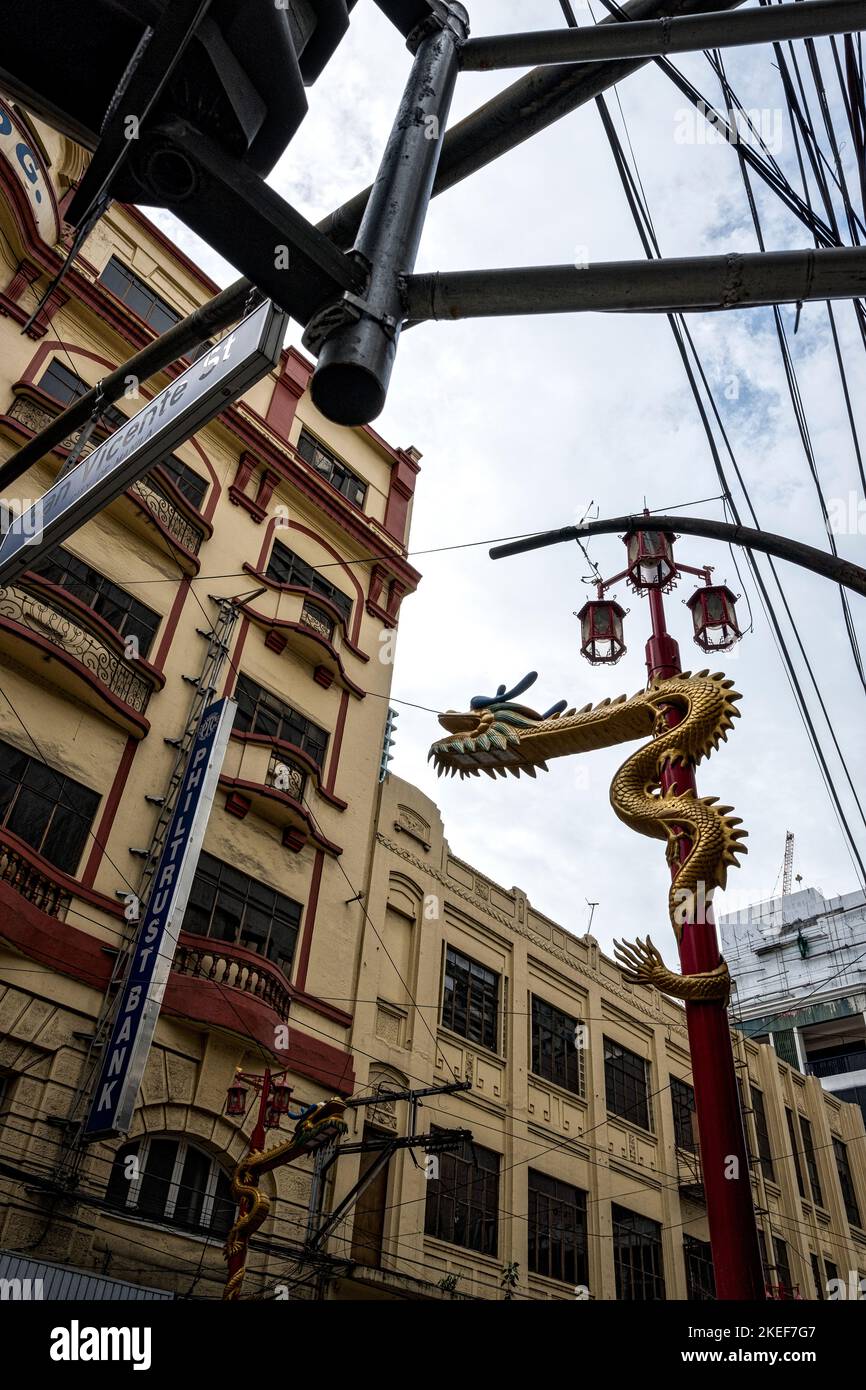 Jeepney in manila chinatown hi-res stock photography and images - Alamy