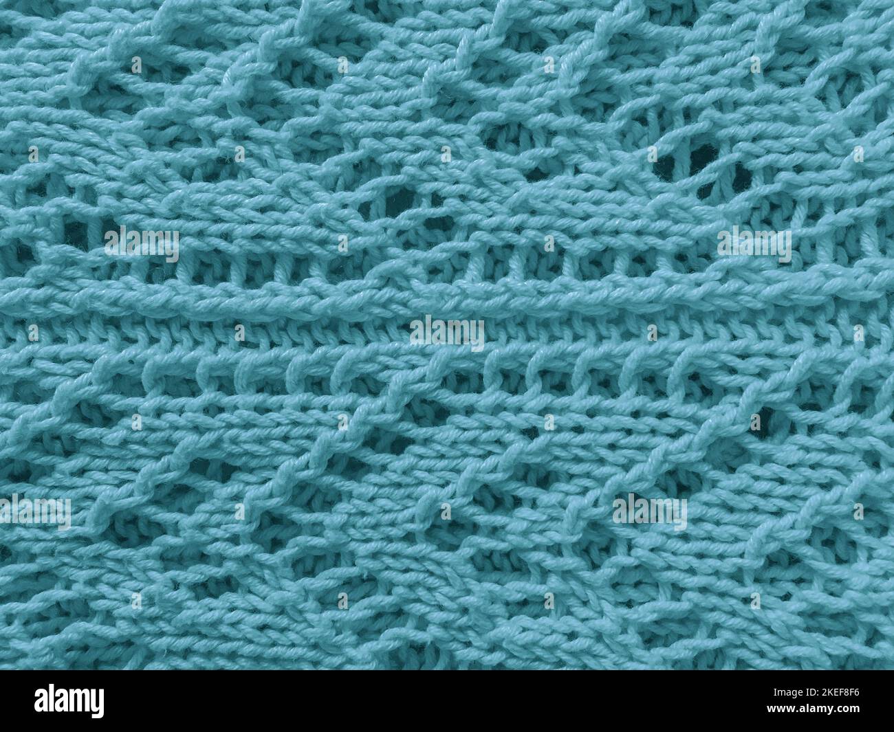 Handmade knitted background with detail weave threads Stock Photo - Alamy