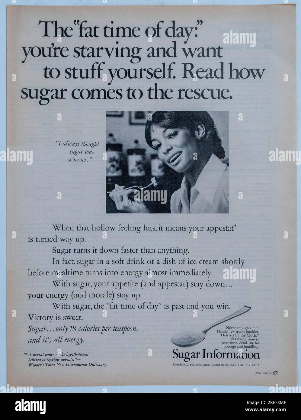 Vintage 10 February 1970 "Look" Magazine Advert, USA Stock Photo - Alamy