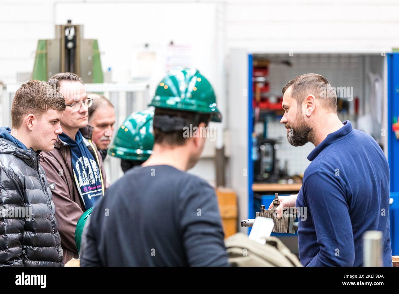 Spremberg, Germany. 12th Nov, 2022. LEAG training open day Lusatia Energie Bergbau AG and ...