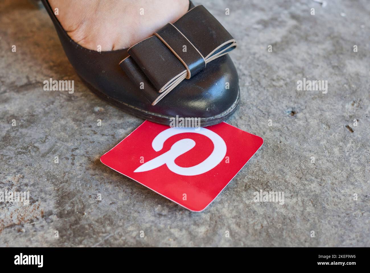 Stepping into a new pair of shoes hi-res stock photography and images ...