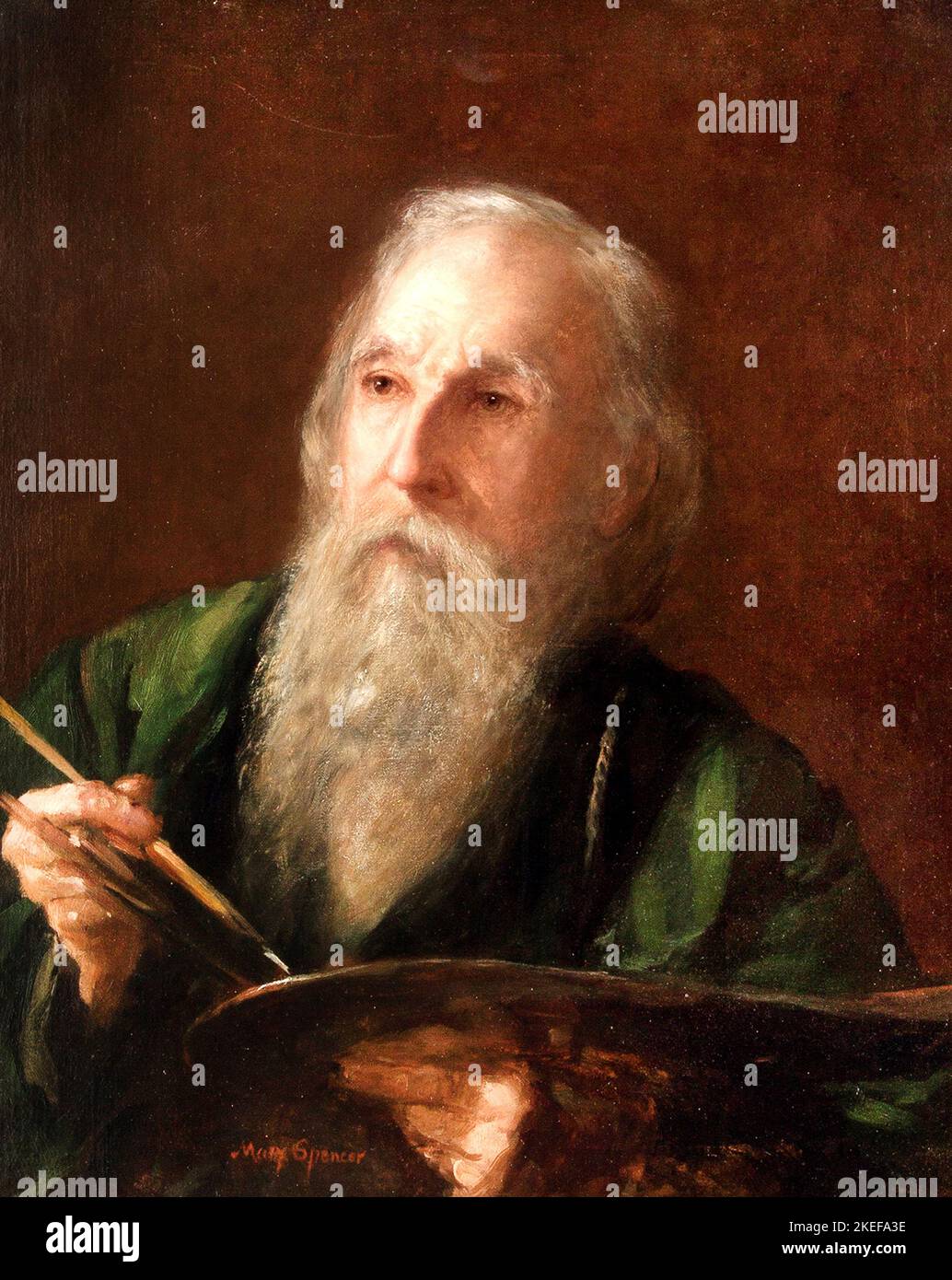 Mary Spencer, Charles T. Webber, 1910 Oil on canvas, Cincinnati Museum ...